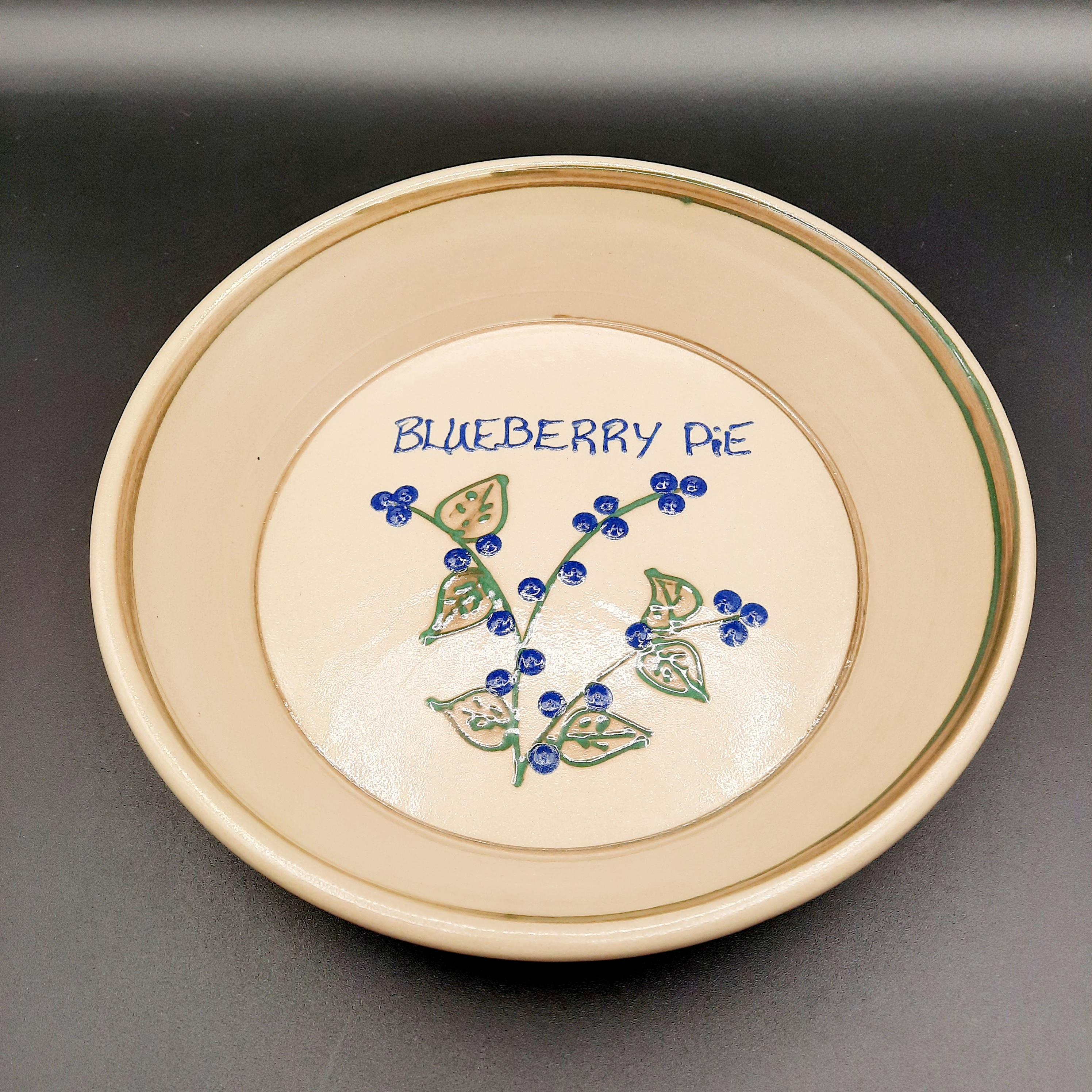 BBP Blueberry Pie Plate Dish