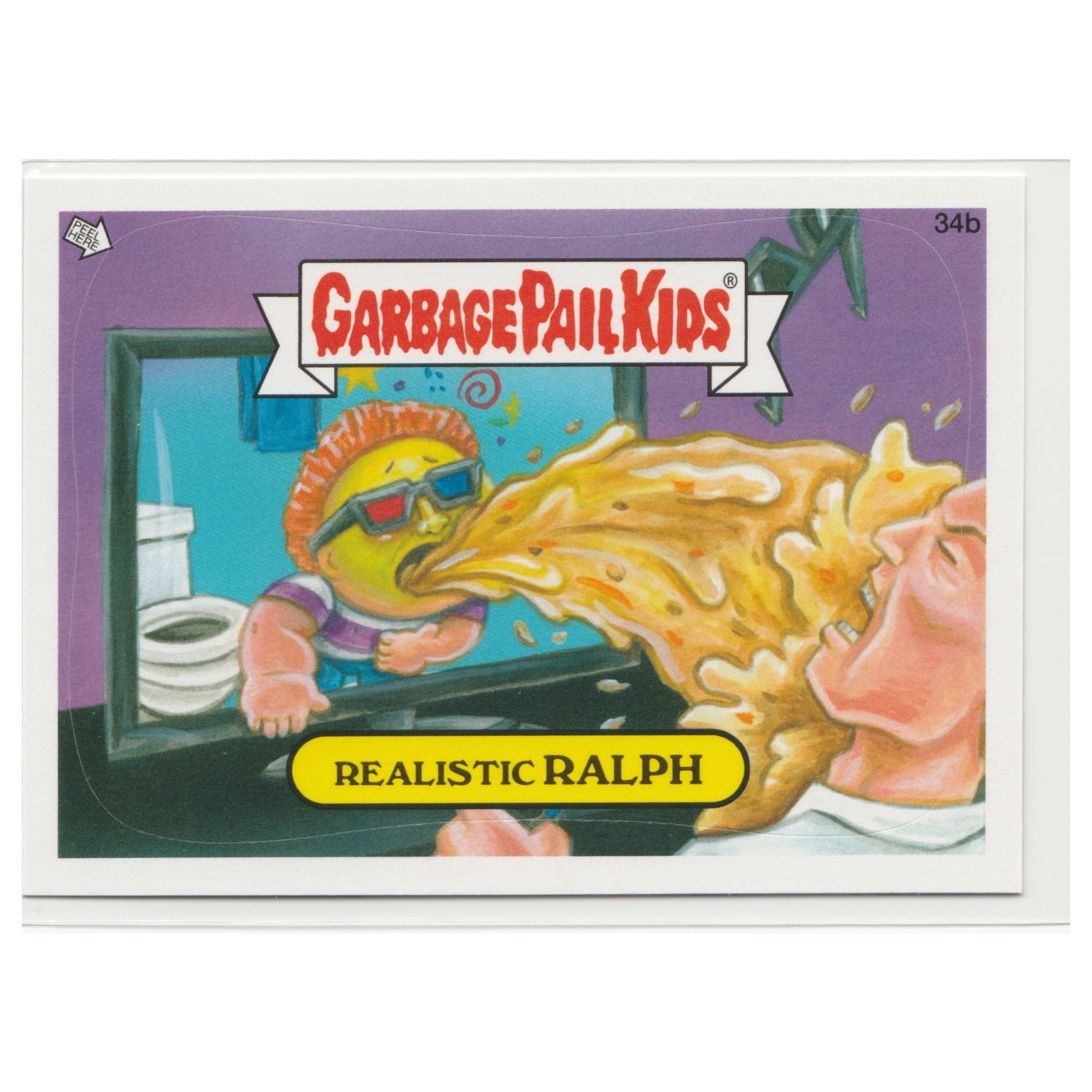 Garbage Pail Kids Realistic Ralph #34b 2012 Brand New Series 1 GPK