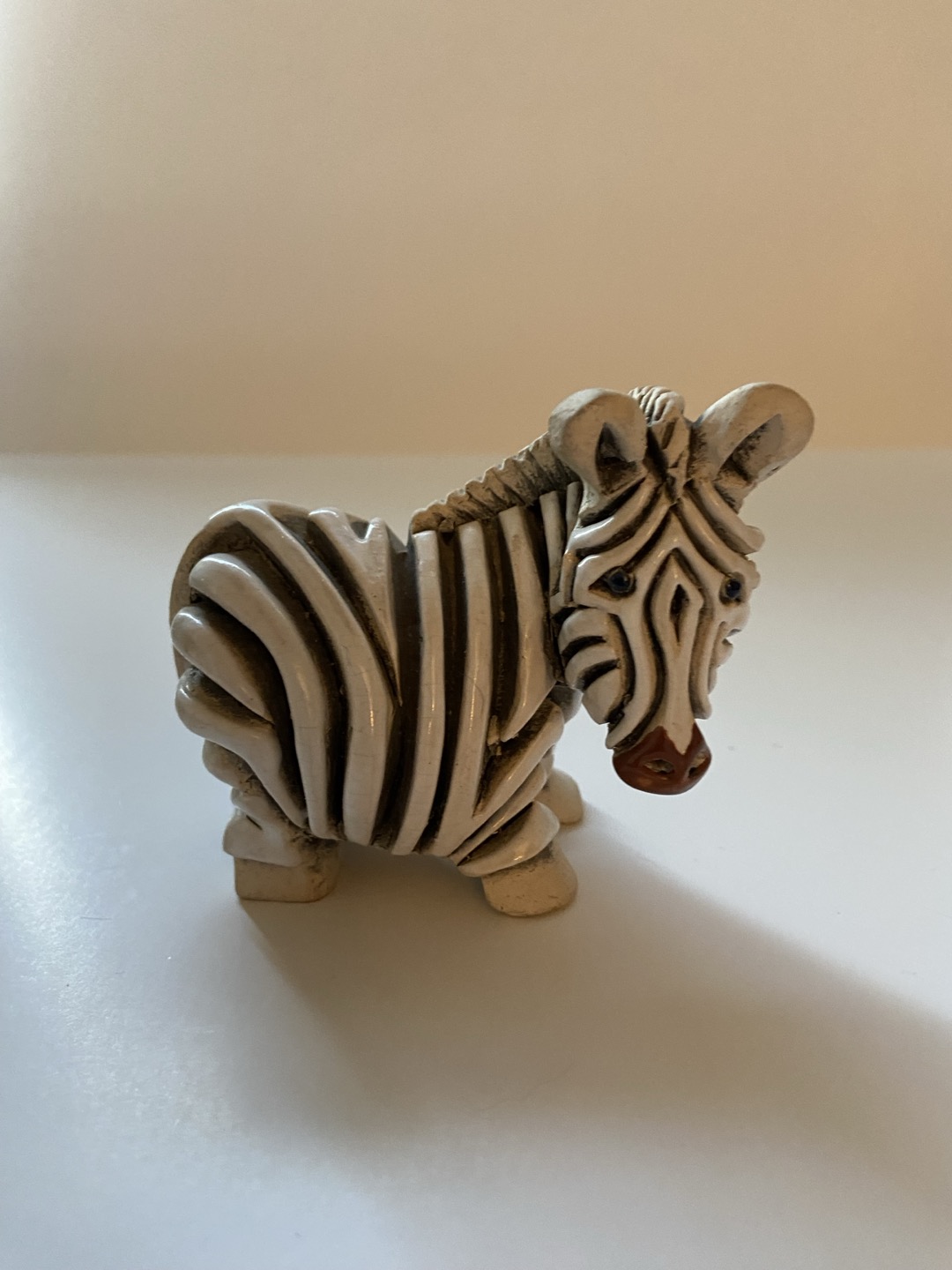 Vintage Artesanía Rinconada Classic Zebra Adult Figurine 48 Retired 3”