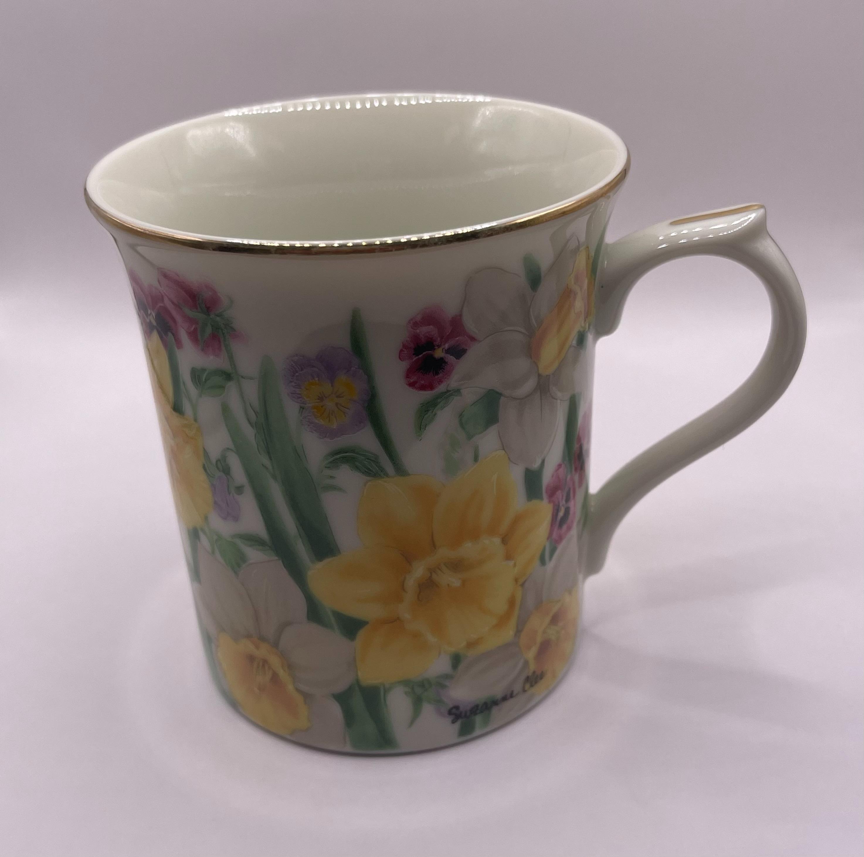 Vintage Lenox Flower Blossom Collection Suzanne Clee "Daffodil" Fine ...