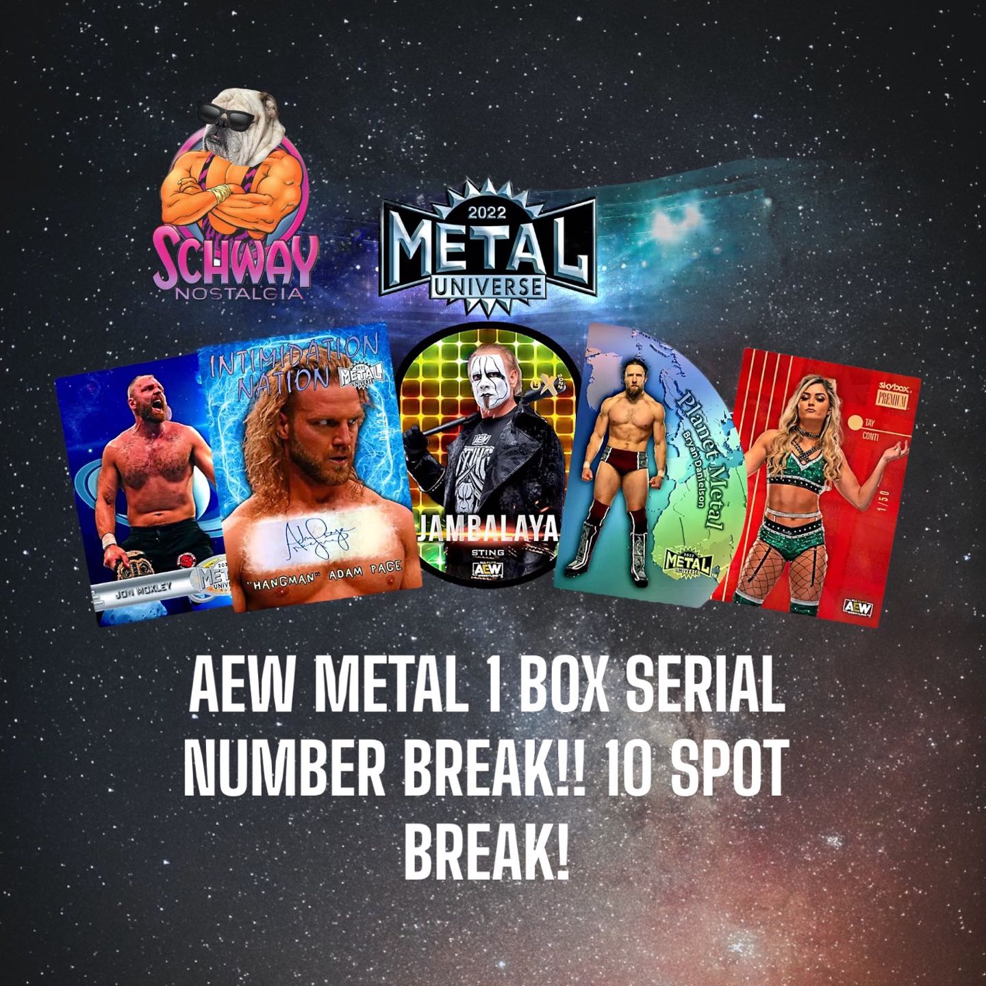 AEW SERIAL NUMBER RIP