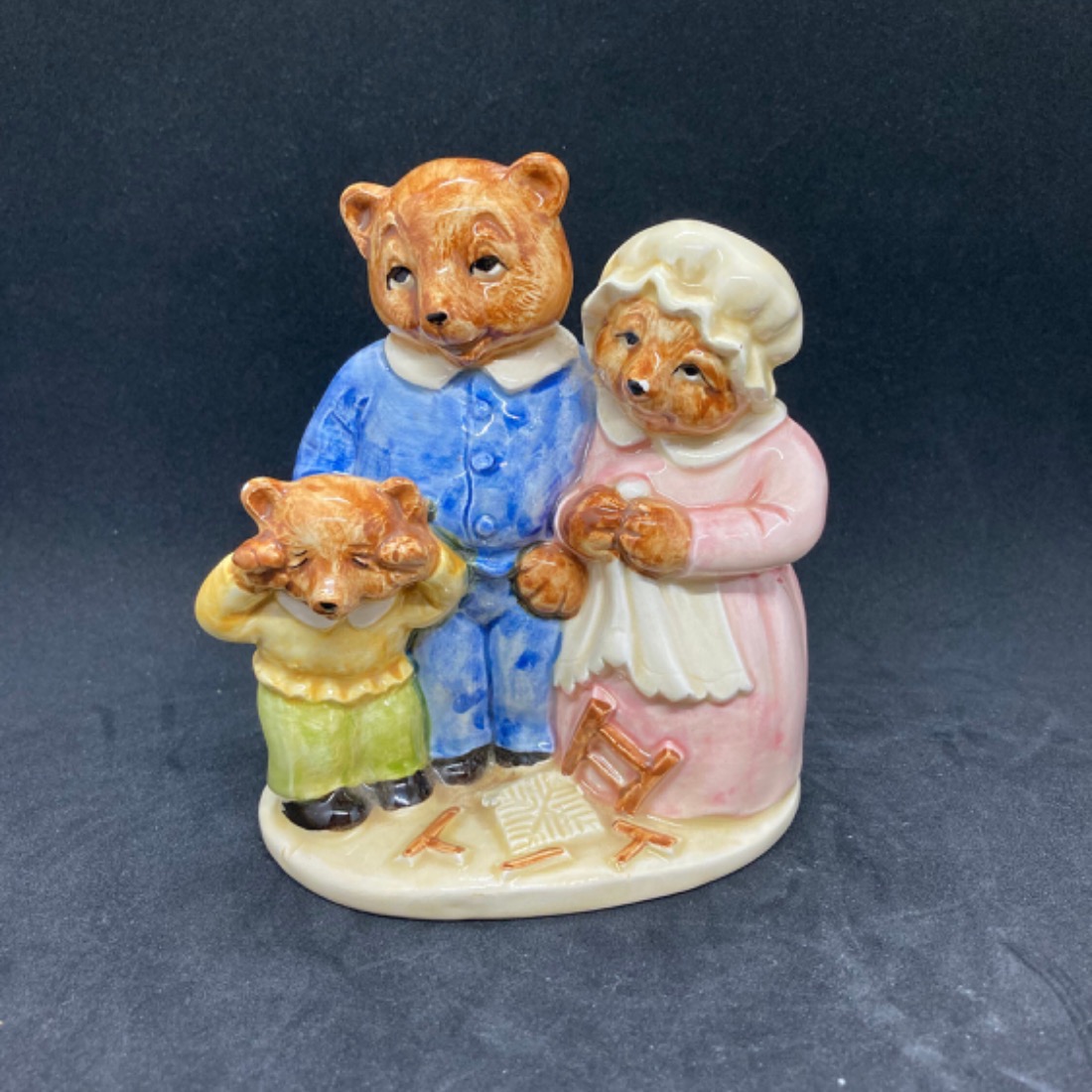Goldilocks and the Three Bears “Once Upon A Time” Porcelain 1982 Money ...
