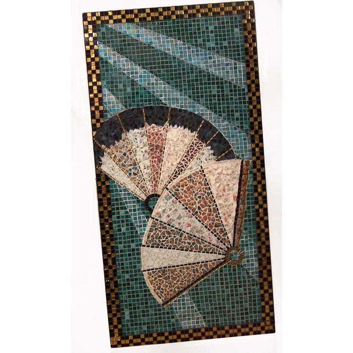 Moonlit Dance Mosaic Wall Hanging, wall decor, original mosaic by ...