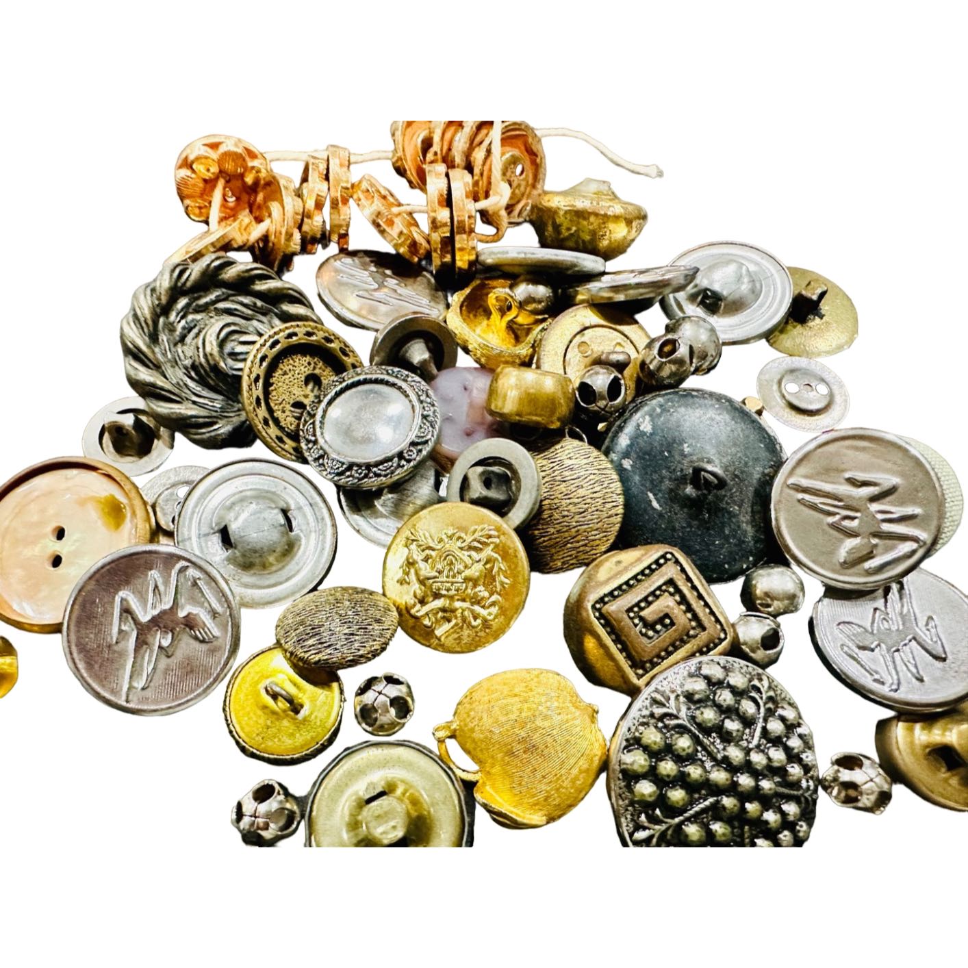 Gold - Vintage Button Bundles! Sewing|Arts &Crafts|Button Jar