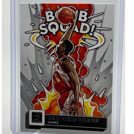 Dominique Wilkins 2022-2023 Donruss Basketball Bomb Squad Insert ...