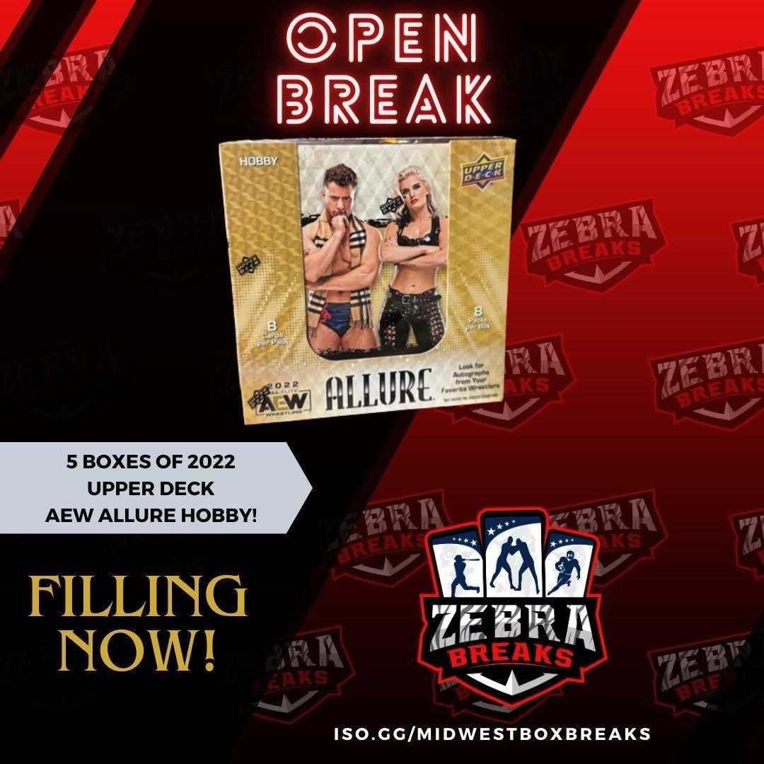 ZB 23121: 2022 AEW Allure 5 Box PYG