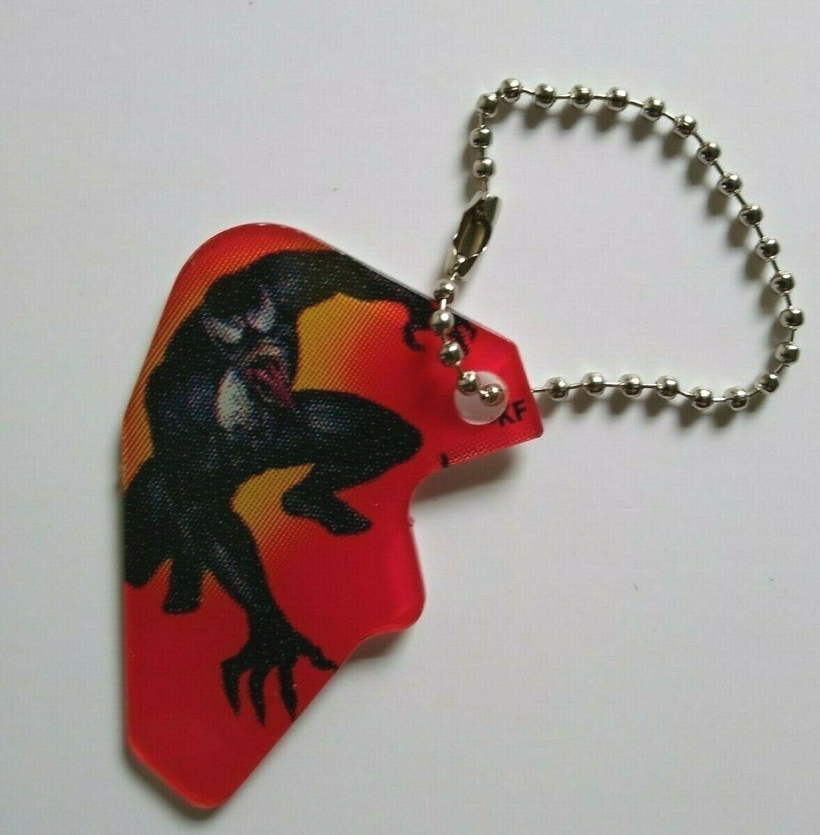 Spider-Man Pinball Machine Keychain Game Plastic Promo Venom Original #4