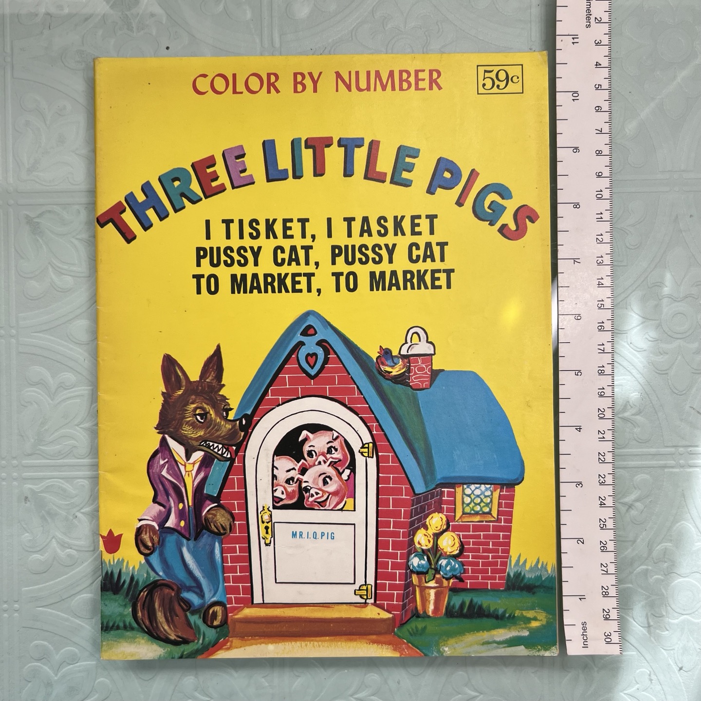 Vintage 1960s Coloring Books (see all variants)
