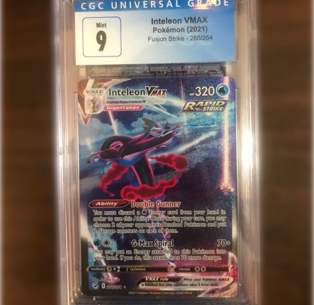 CGC 9 Inteleon Vmax Alt Art