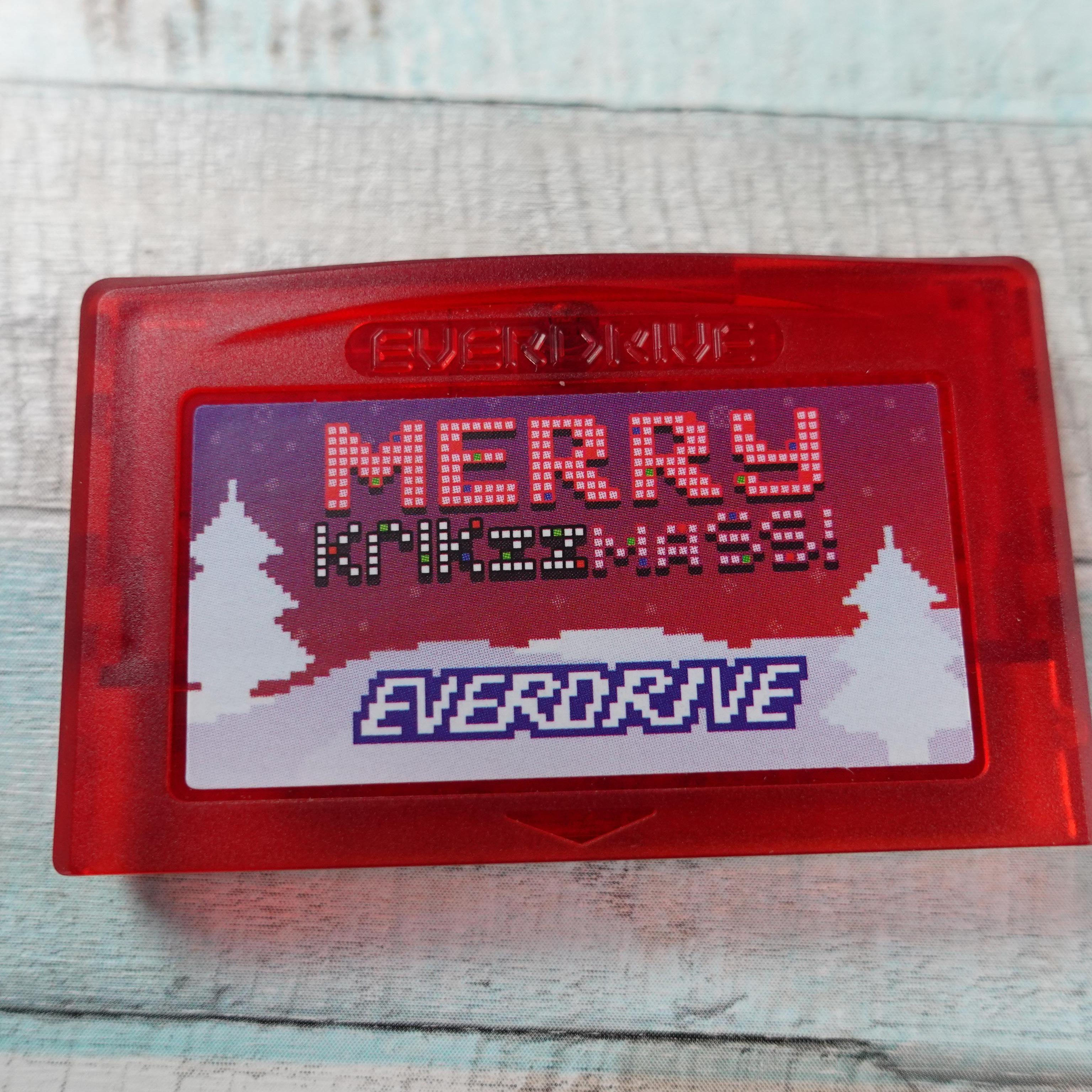 NEW Krikzz Everdrive GBA X5 Mini Replacement Shell x1