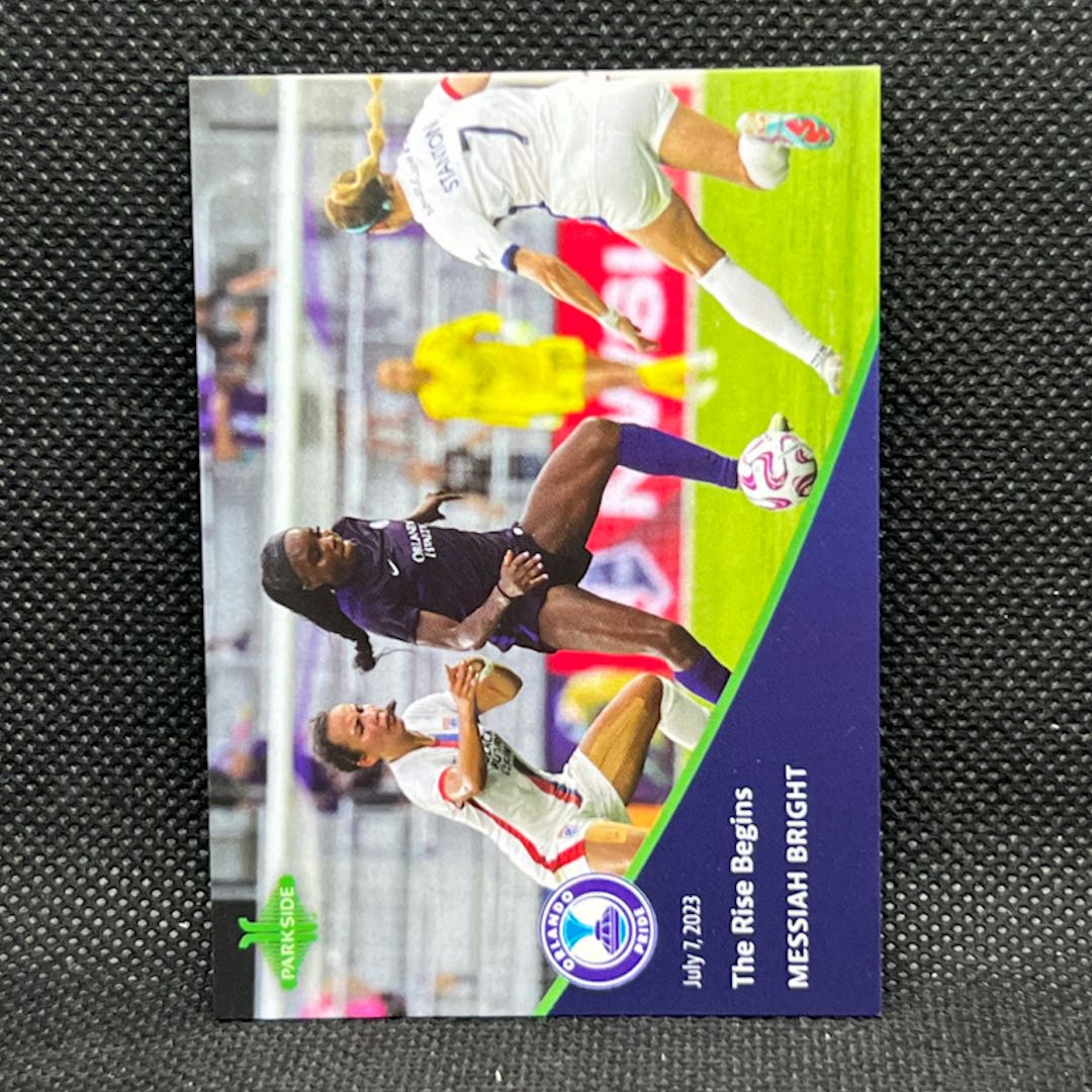 Messiah Bright 2023 Parkside NWSL Pronto #83 Soccer Card
