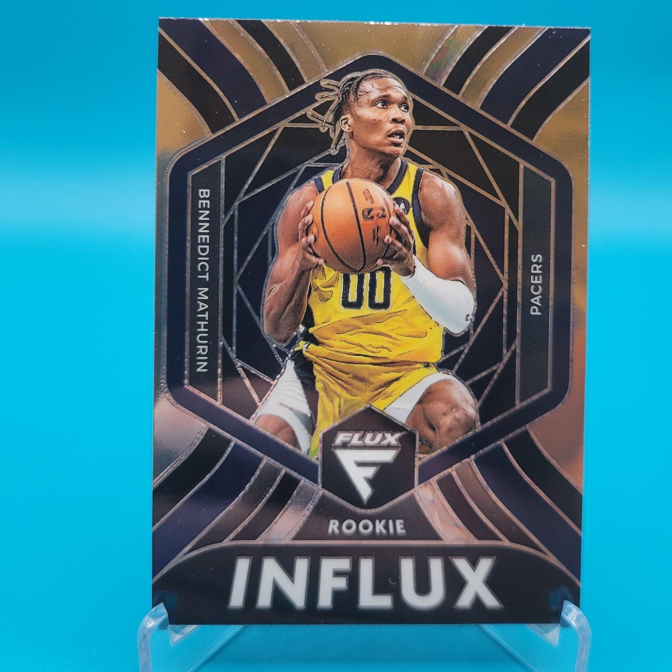 Benedict Mathurin 2022-2023 Flux Rookie Influx Basketball Card Indiana ...