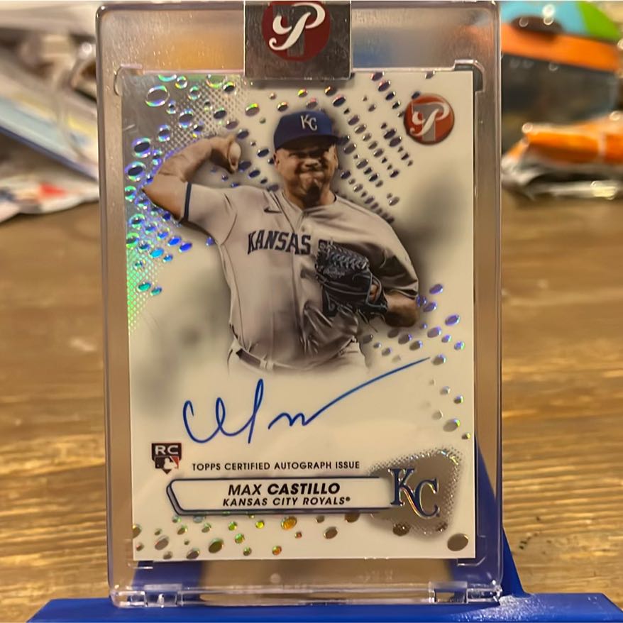 Max Castillo - 2023 Topps Pristine Encased Auto -PA-MC