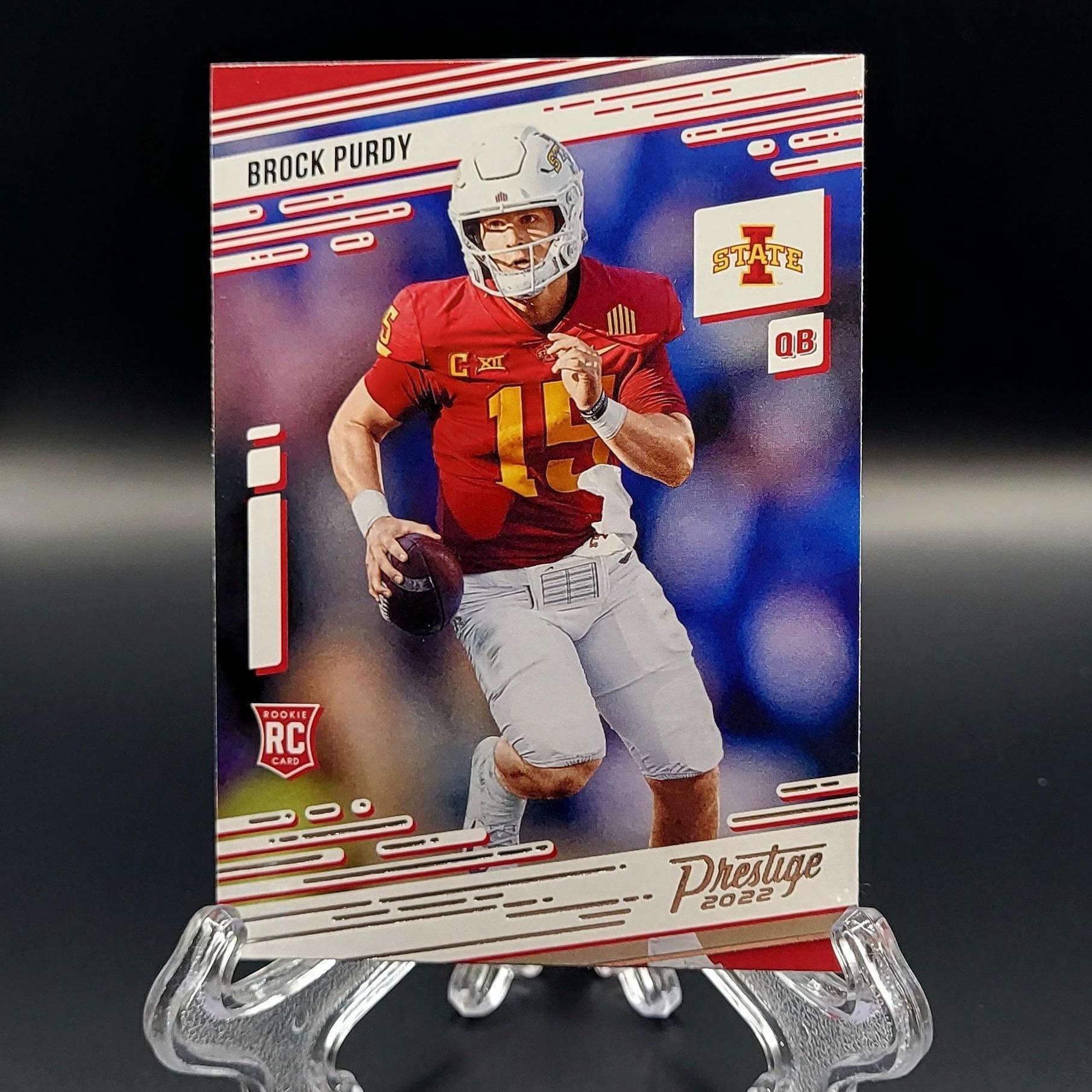 Brock Purdy 2022 Chronicles Draft Picks Prestige RC Iowa State Cyclones