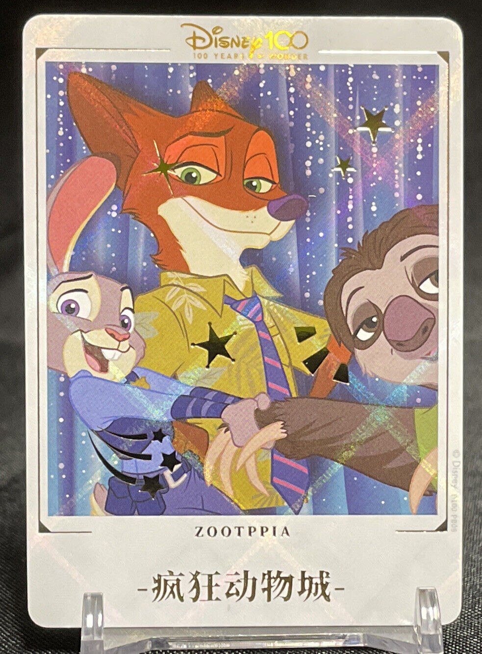 Zootopia 2023 Card Fun Disney 100 Years of Wonder Instant Photo Card
