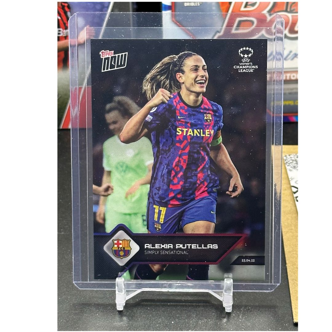 Alexia Putellas 2022 Topps Now Soccer Card