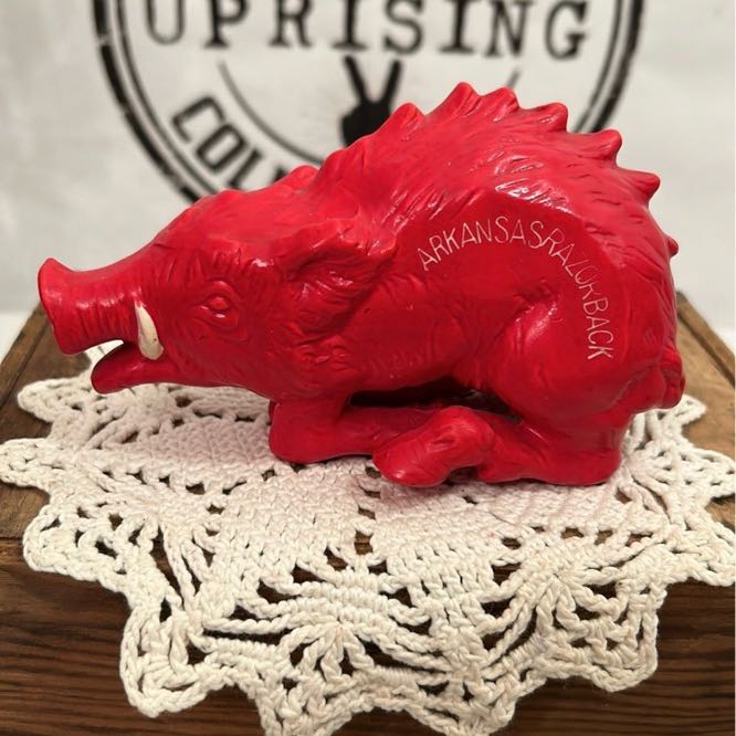 Fantastic Vintage 1960's Arkansas Razorbacks Mascot