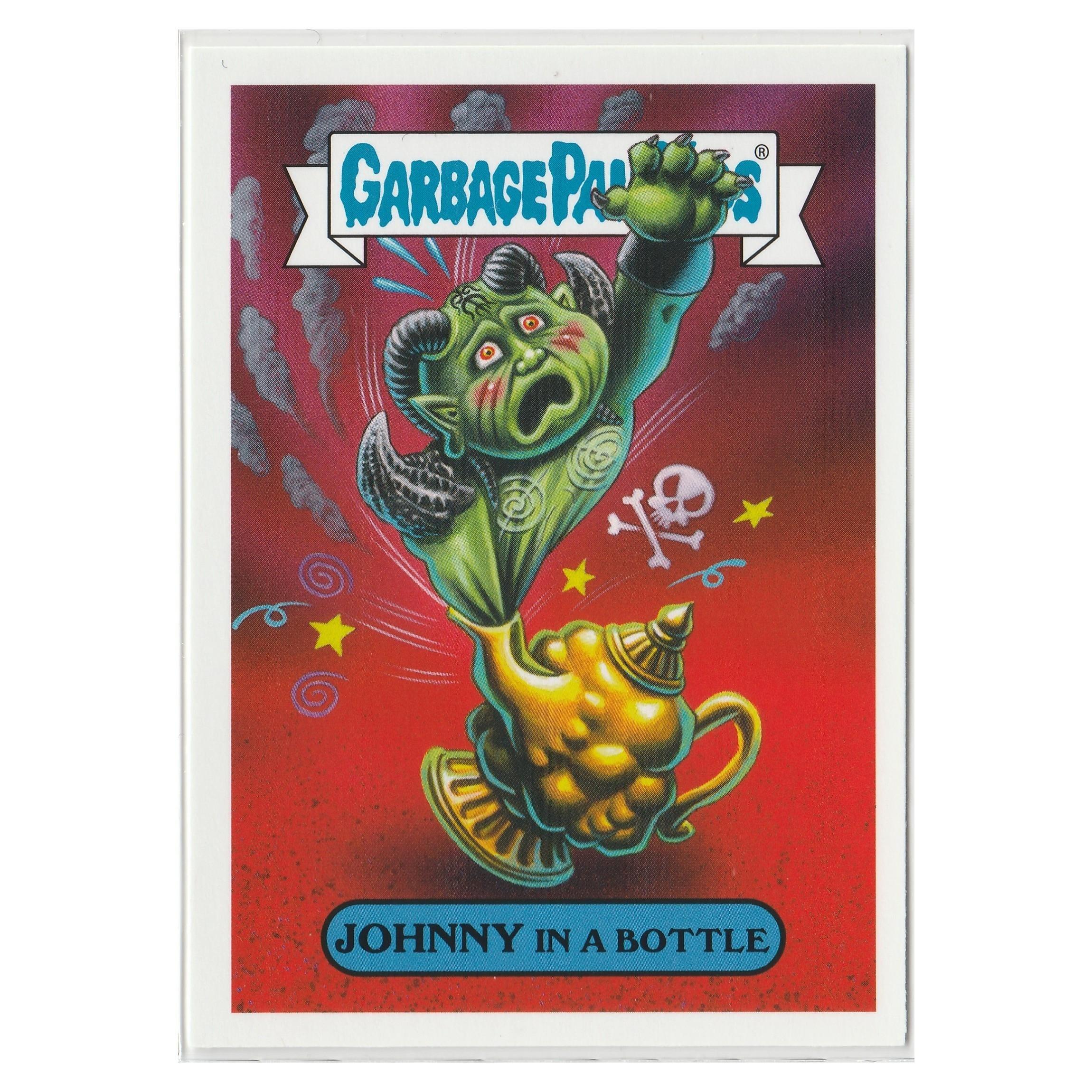 Garbage Pail Kids Johnny In A Bottle Modern Horror Sticker #15a of 15 ...