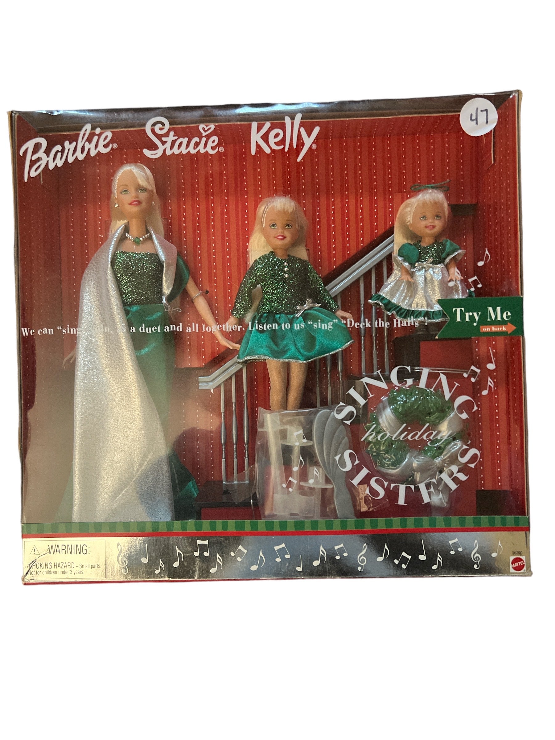 Barbie Singing Holiday Sisters Collectable Doll Sir120Holiday