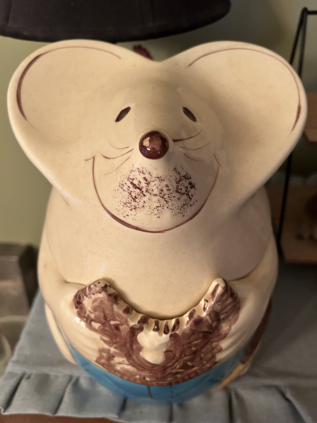 Vintage Mouse Cookie Jar
