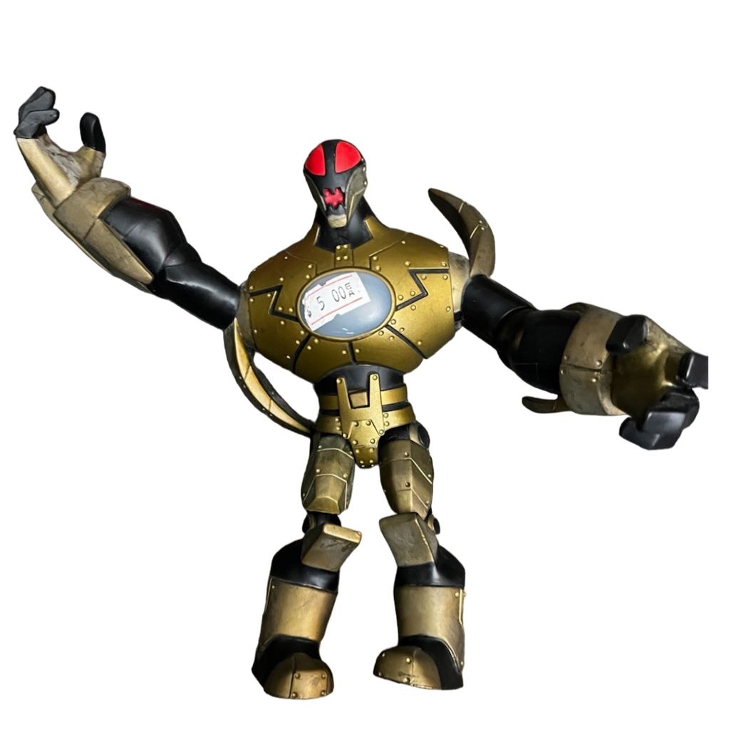 Hasbro Action Figure Redakai Metahuman Poseable 2011 Gold Metanoid ...