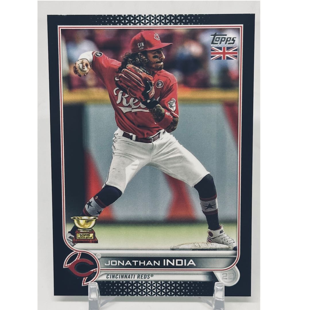 PWE Shipping - Jonathan India 2022 Topps UK Rookie Cup Black Parallel ...