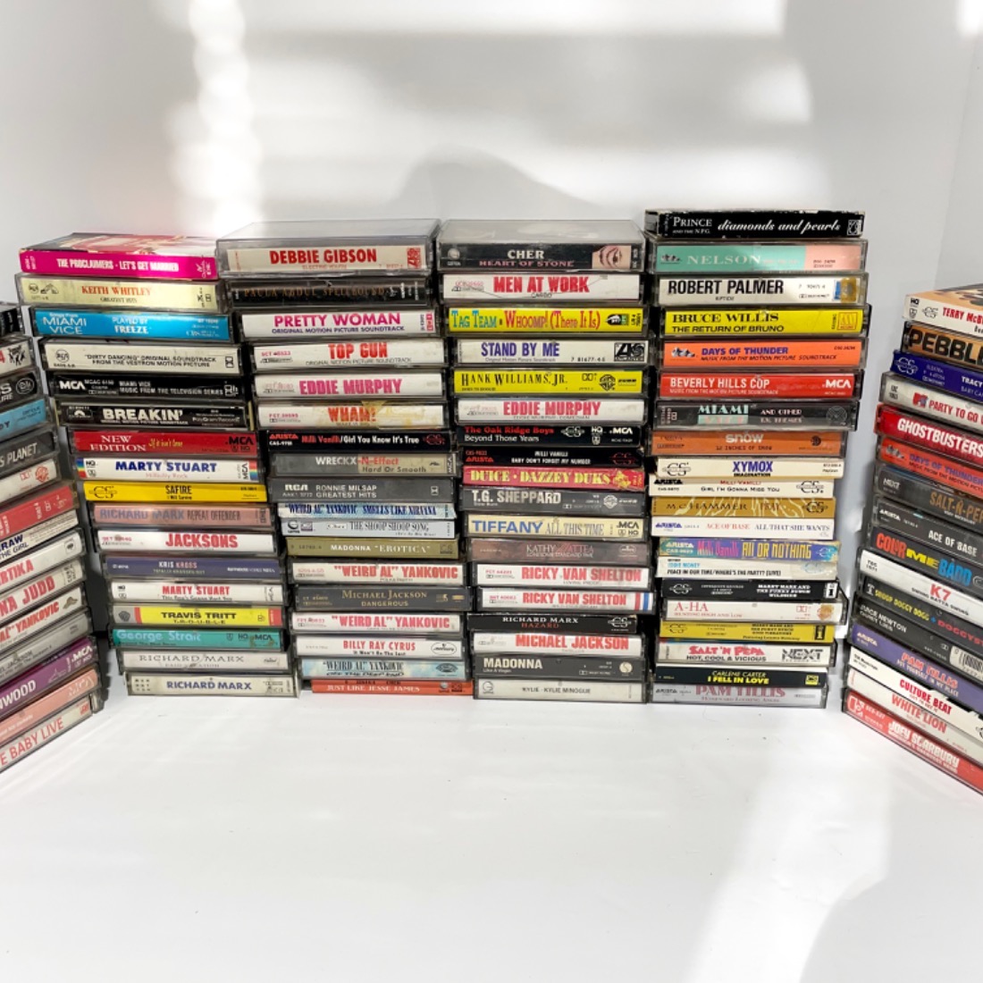 Lot Of 100 Plus Vintage Cassette Tapes Untested Rap Pop Comedy ...