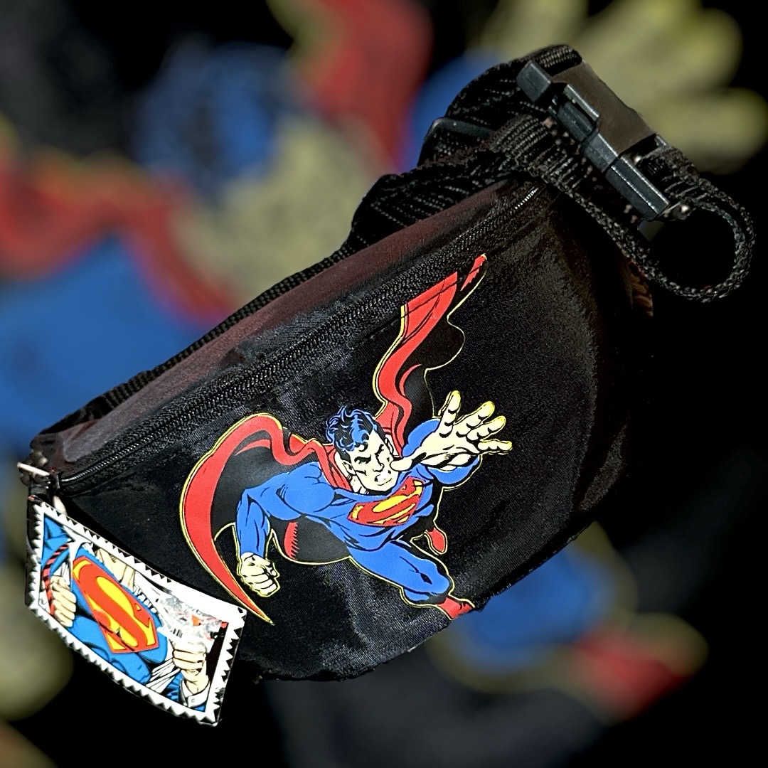 1991 DC Comic Superman Deadstock Fanny Pack