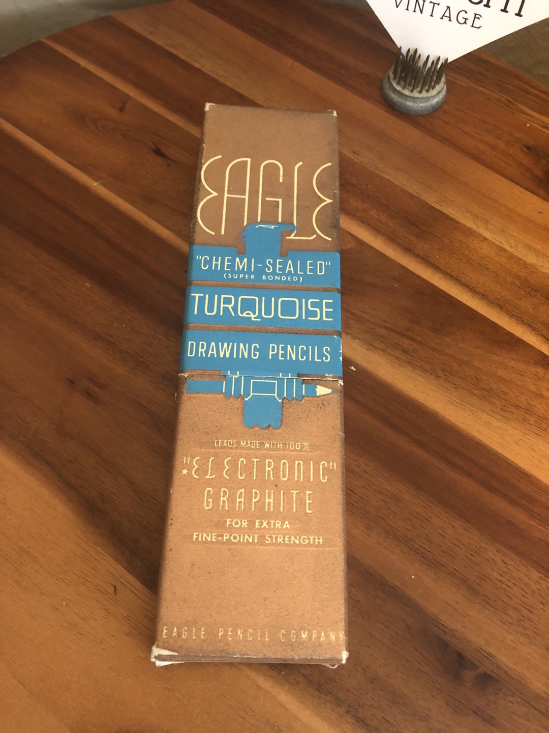 Eagle Turquoise Drawing Pencils & Box