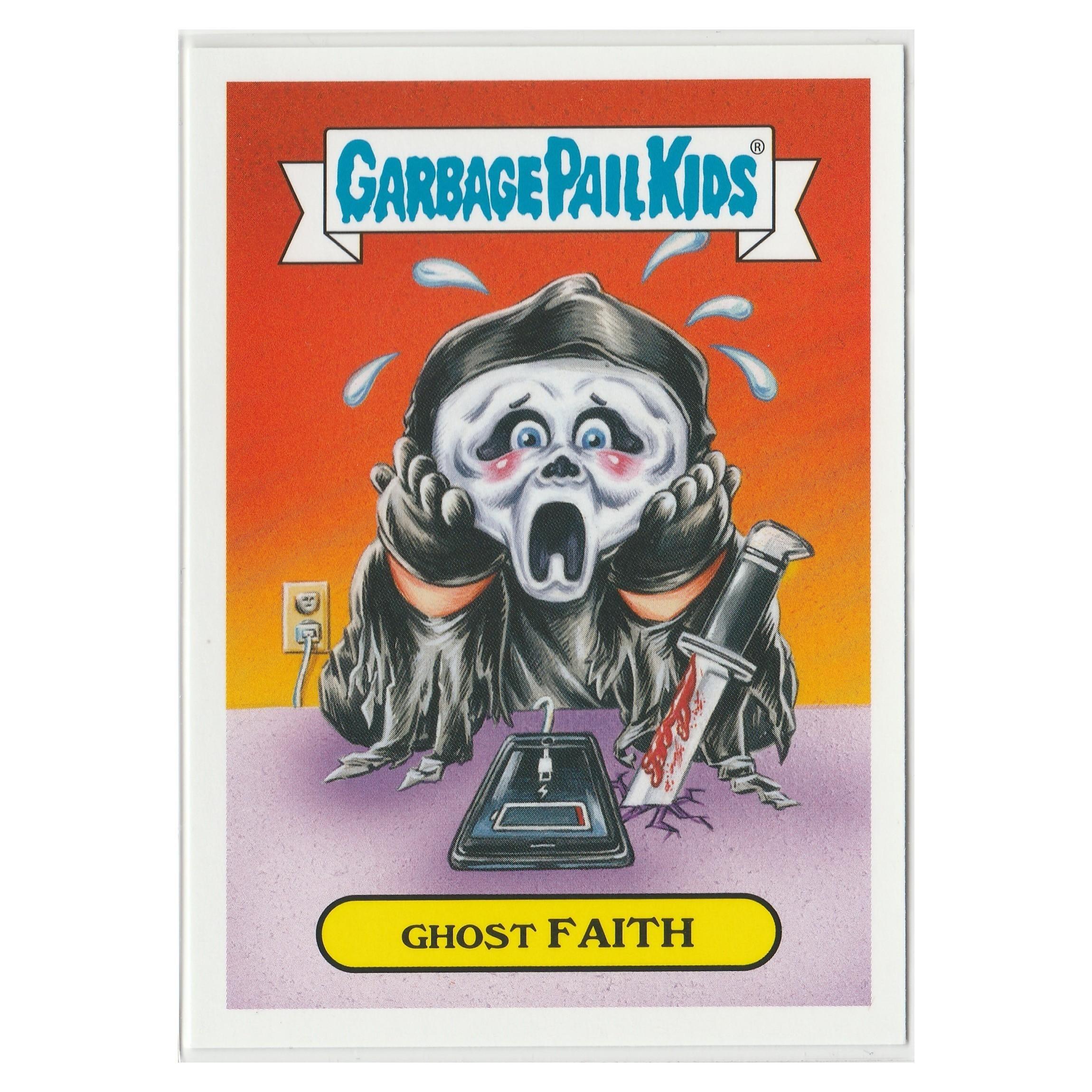 Garbage Pail Kids Ghost Faith Slasher Film Sticker #13b of 15 2019 ...