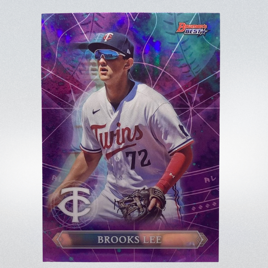 Brooks Lee 2023 Bowman's Best RC Astral Projections #AP-17 Minnesota ...