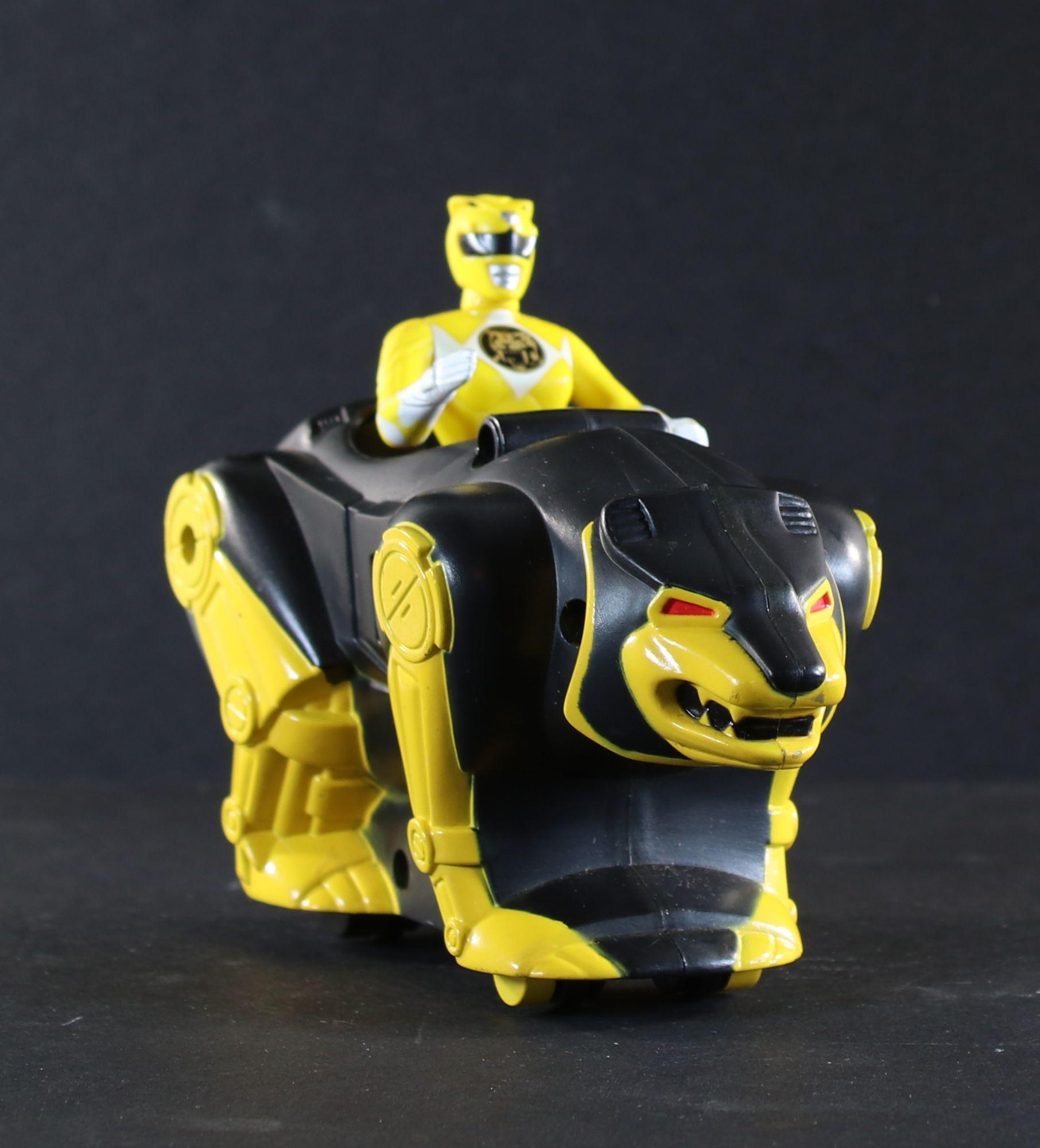 McDonalds Happy Meal Toy MMPR Power Rangers Movie Yellow Ranger ...