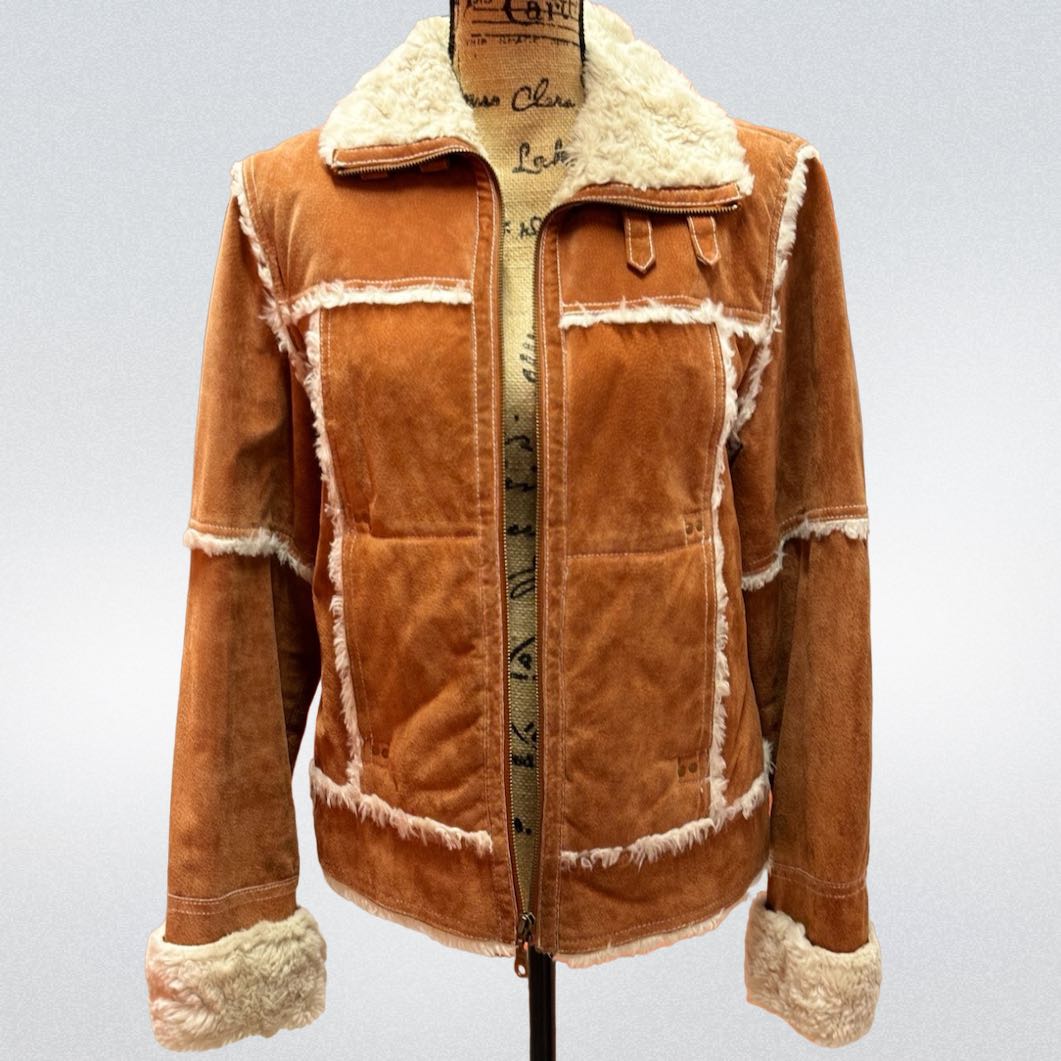 Wilson Leather Suede Jacket Size Medium
