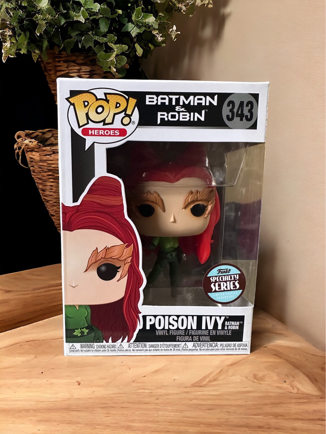 Funko Pop! Batman & Robin #343 Poison Ivy