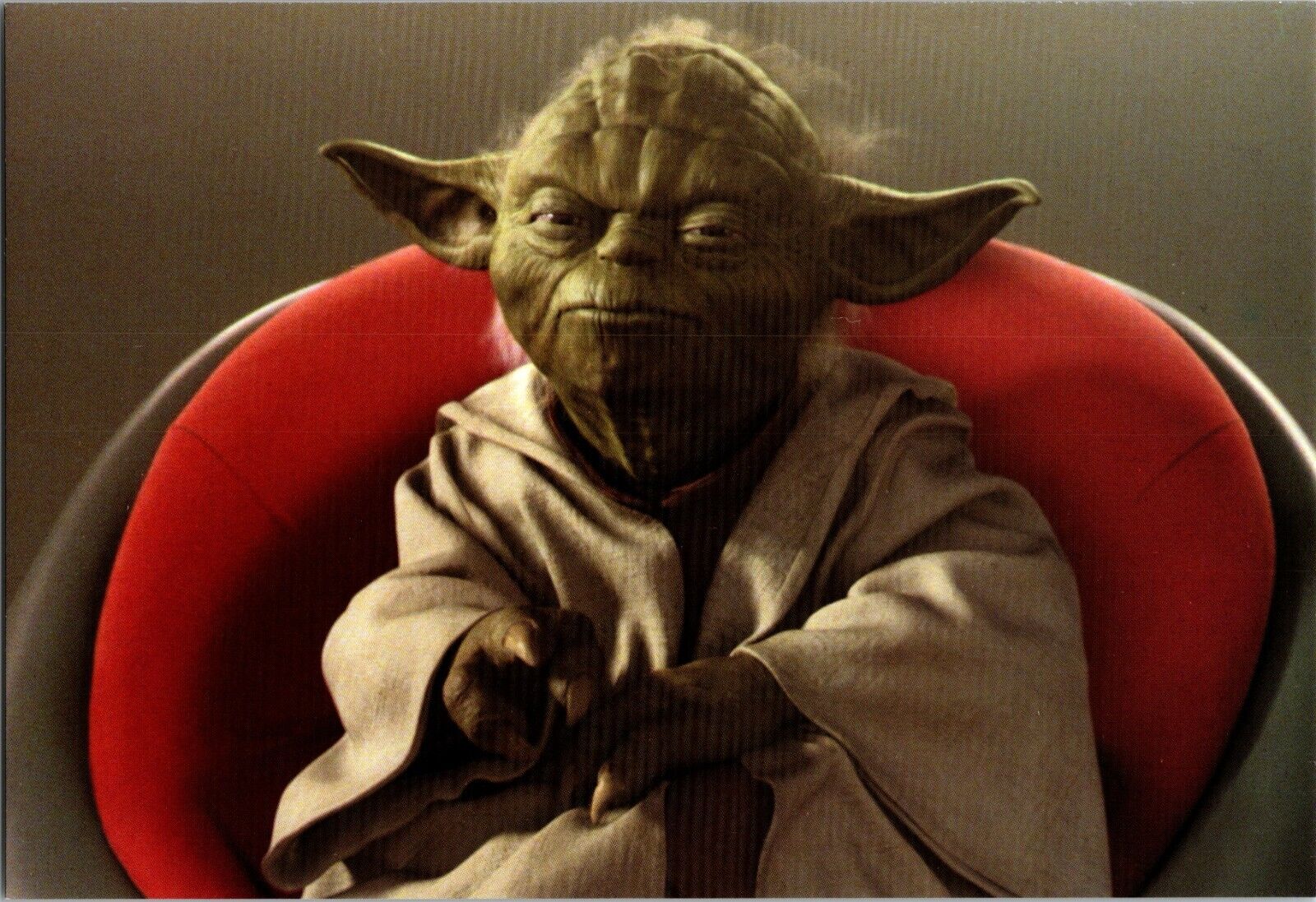 Postcard Yoda Jedi Council Star Wars Attack of the Clones Movie Clone Wars