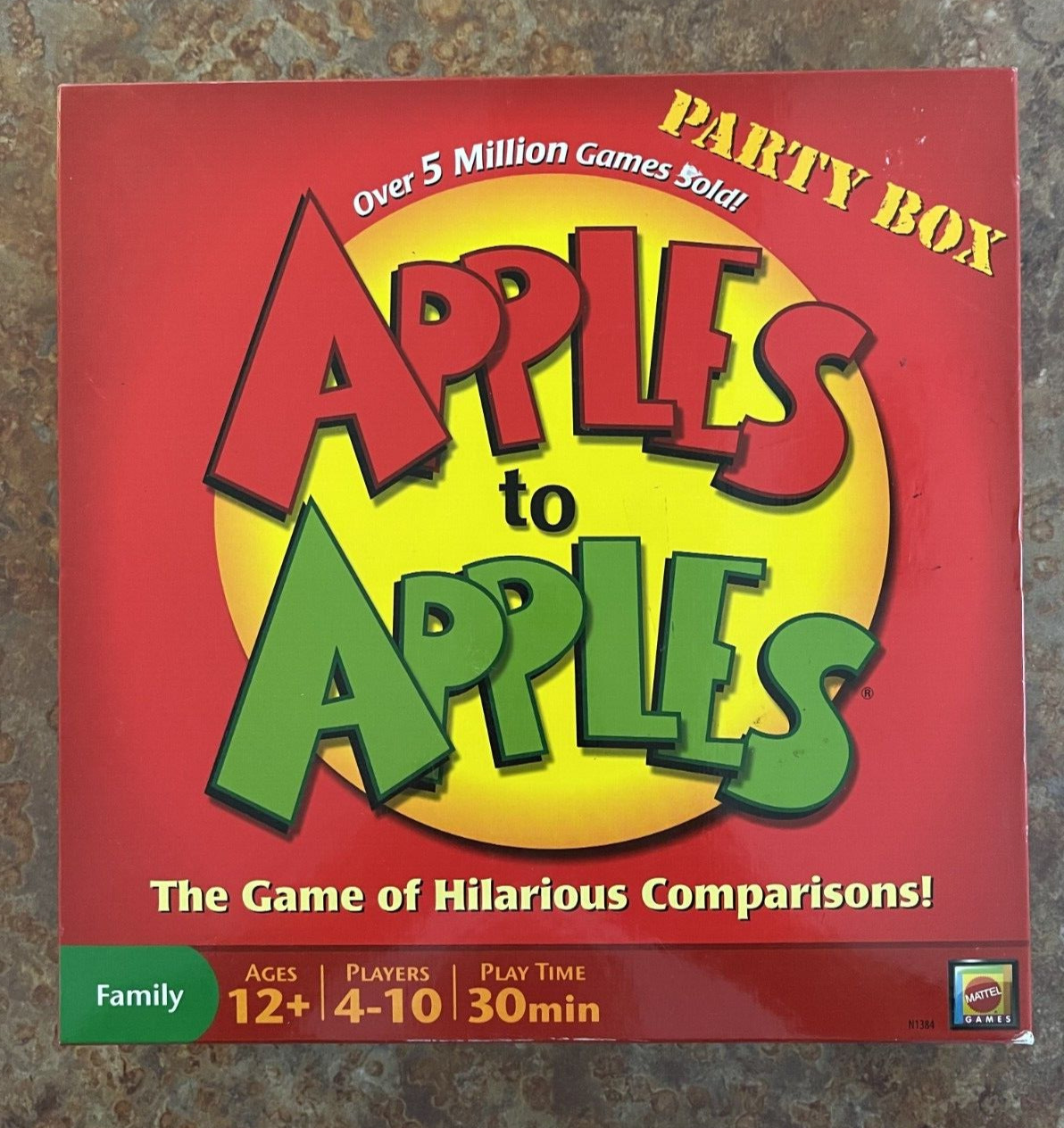Mattel Apples To Apples Party Box Game - 2007