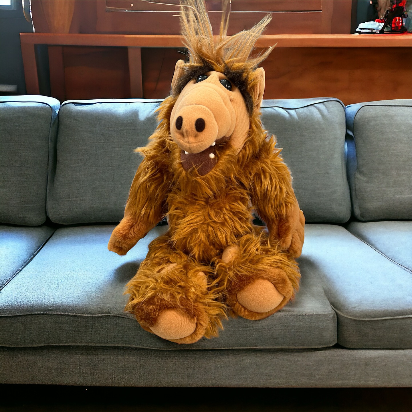 1986 ALF Plush Alien Productions 18" Stuffed Plush Coleco