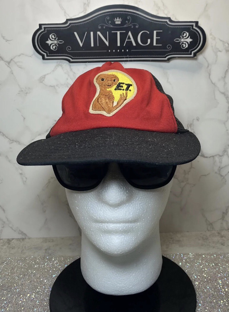 1980s ET The Extra Terrestrial Movie Tucker SnapBack Hat Cap