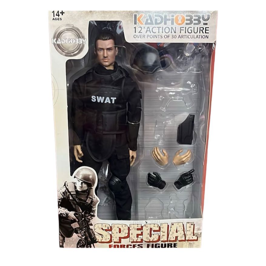 12” Special Forces Swat Team Action Figure