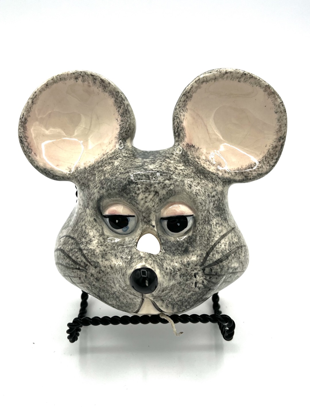 Adorable Vintage Mouse String Holder Dispenser Wall Mount