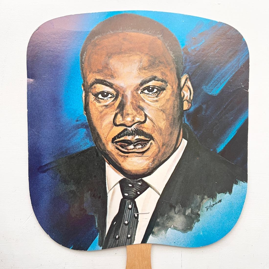 Martin Luther King Jr Civil Rights Leader South Carolina Highway Church Fan