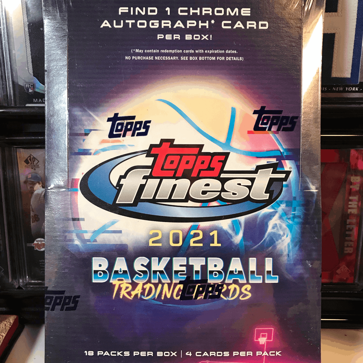 2021 Topps Finest Basketball — *1* Sealed Box