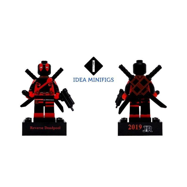 Custom UV Printed Deadpool & Reverse Deadpool - Models Built of LEGO ...