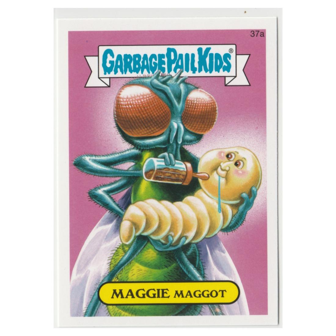 Garbage Pail Kids Maggie Maggot #37a 2015 Series GPK 0155