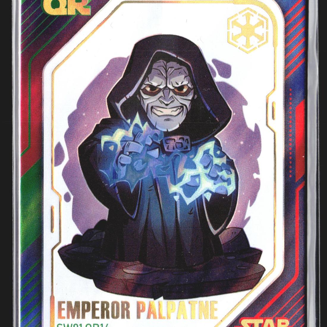 2023 Star Wars Prerelease Emperor Palpatine Chibi #QR14