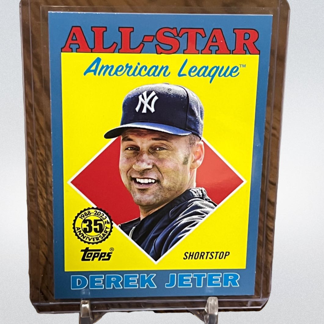 Derek Jeter Blue Border 2023 Topps Series 2 All-Star New York Yankees