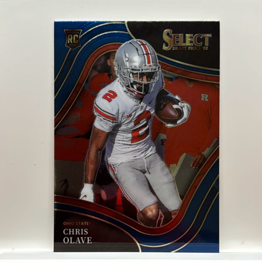 Chris Olave 2022 Select Draft Picks Field Level RC New Orleans Saints