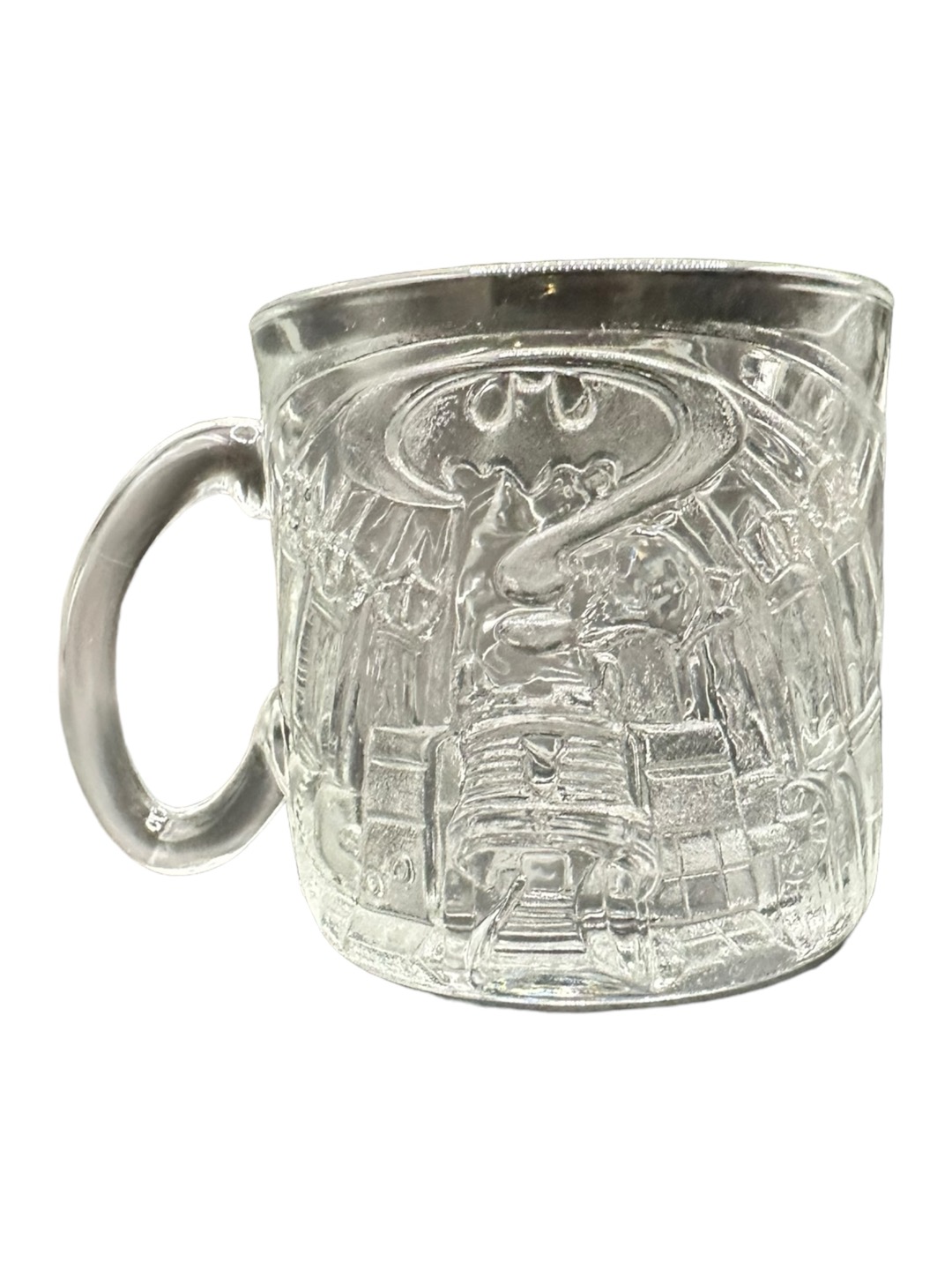 McDonald’s 1995 Batman Forever Glass Mug The Riddler DC Comics Collectible
