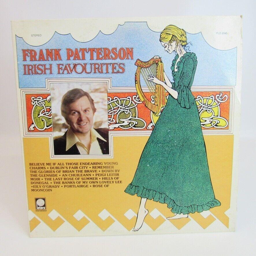 Frank Patterson Irish Favourites LP Vinyl Record Album 1979 Celtic Folk ...