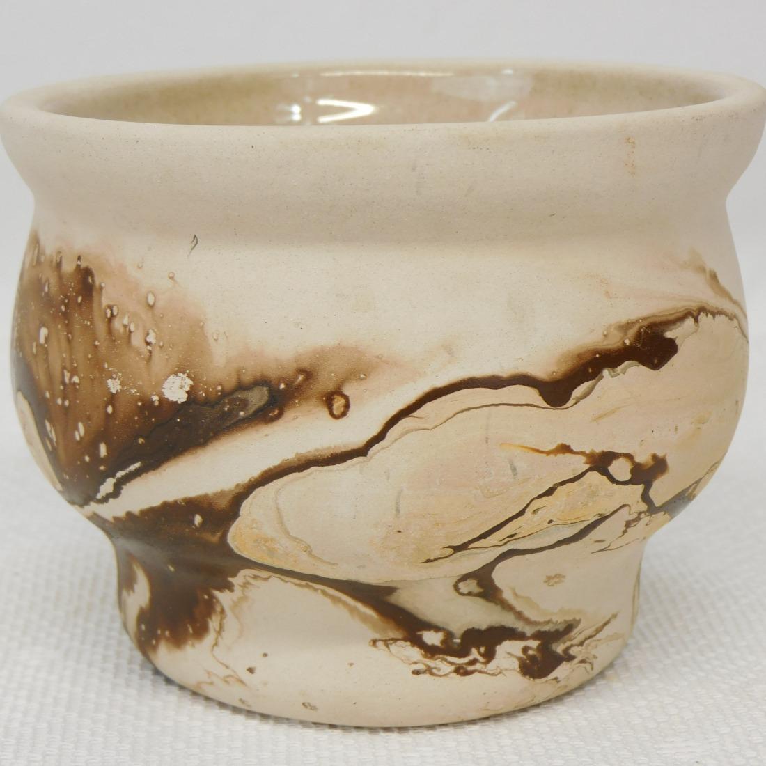 Nemadji Pottery Planter Earth Pottery Clay Art Pottery Unique Swirl Design